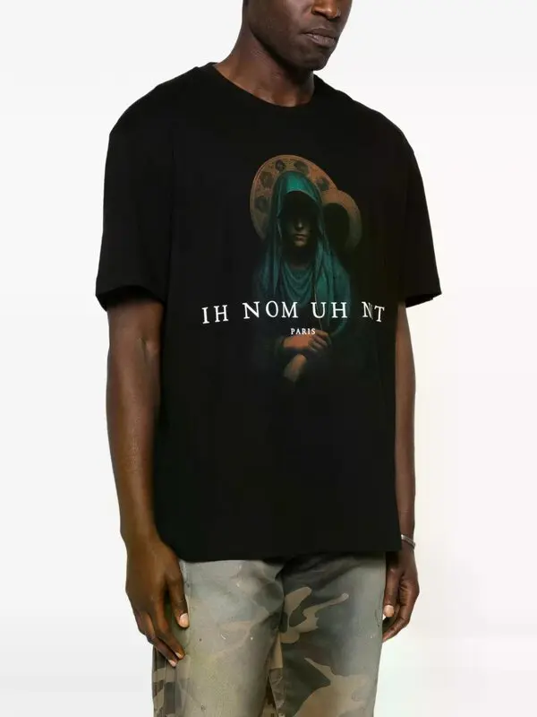 IH NOM UH NIT Holy Mary-print T-shirt