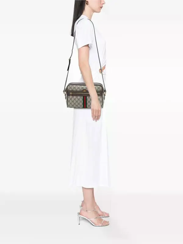 Gucci Gg Supreme Ophidia Crossbody Bag