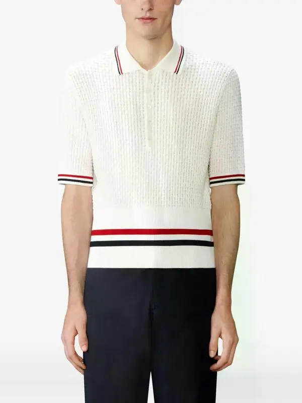 Thom Browne Stripe Polo Shirt