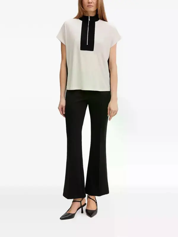 Joseph Ribkoff Zip-neck Top