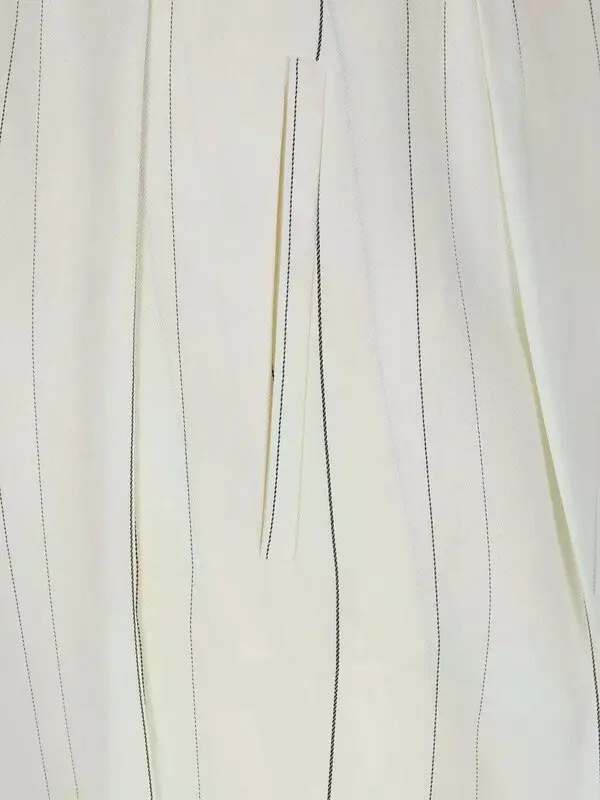 SEMICOUTURE Striped Wide Leg Trousers