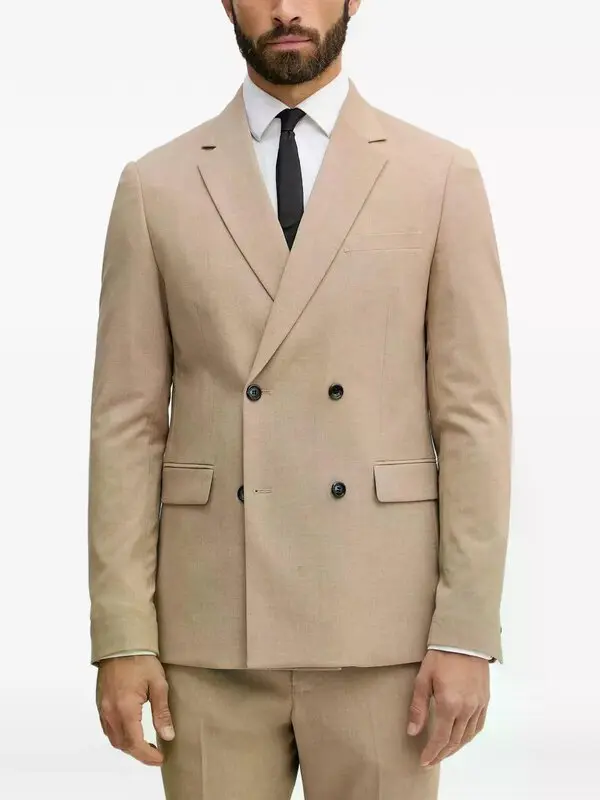 LINDBERGH Double-breasted Notched Lapel Suit