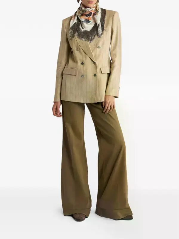 Etro Striped Double-breasted Blazer