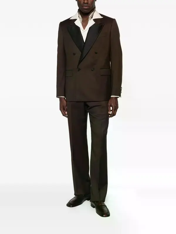 LARDINI Notched-collar Shirt