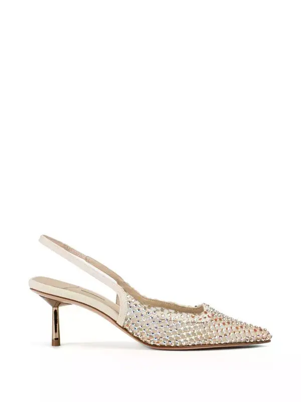 LE SILLA Gilda Fierce Embellished Slingback Pumps