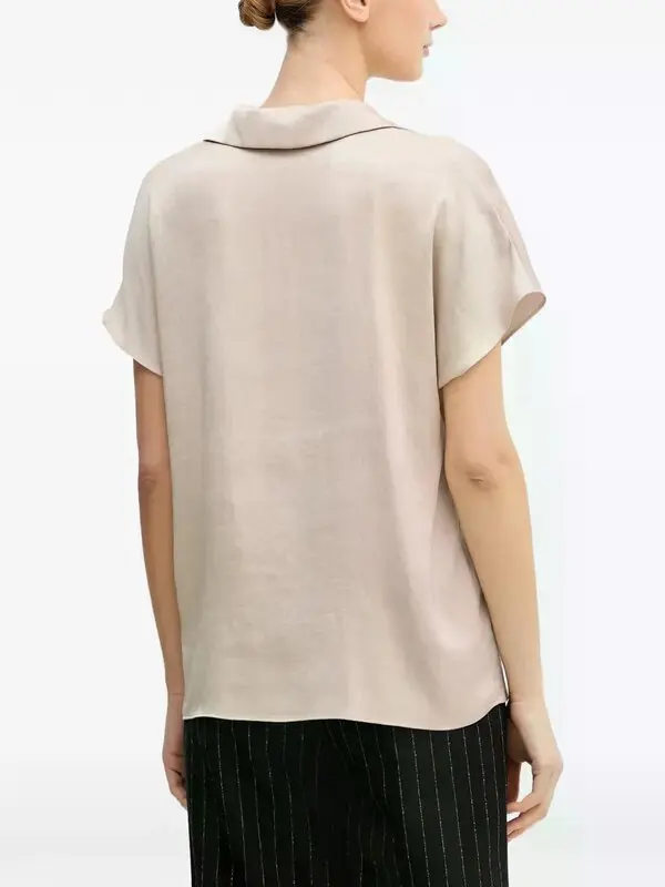 Joseph Ribkoff Collared V-neck Top