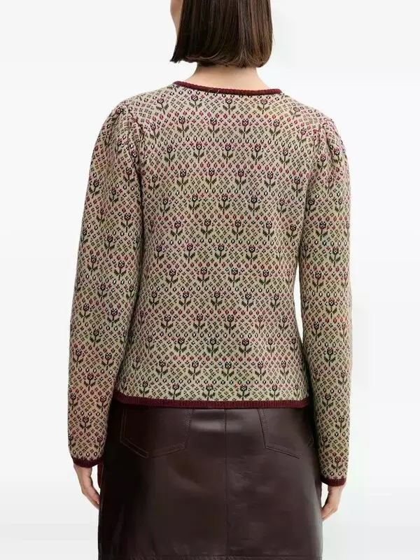 HOSS INTROPIA Floral Button Cardigan