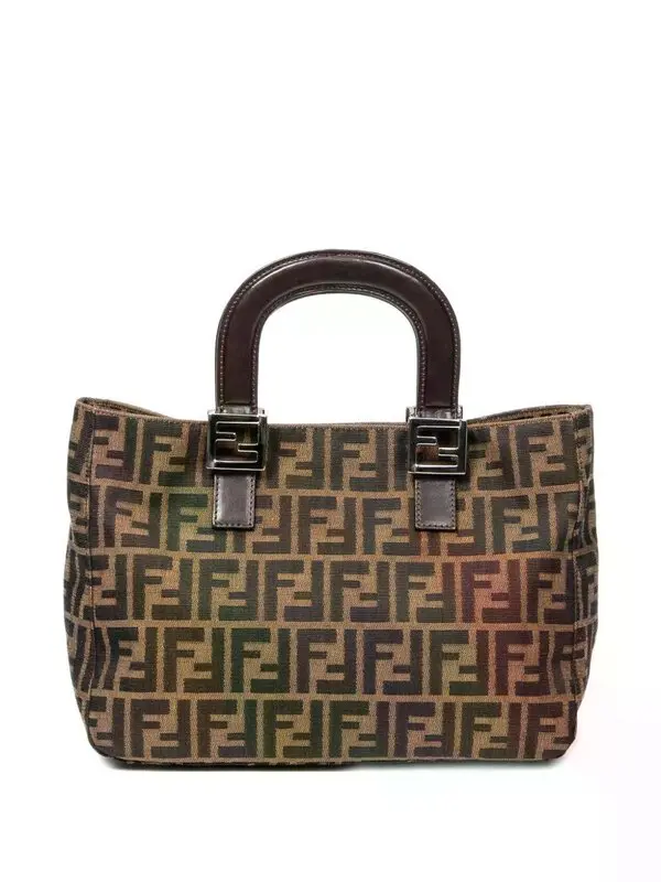 Fendi Zucca-monogram Tote Bag