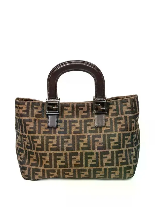 Fendi Zucca-monogram Tote Bag