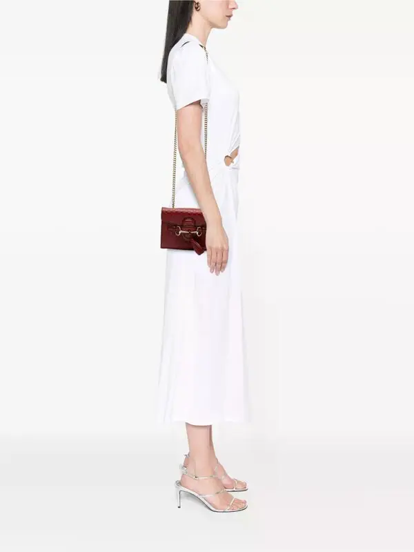 Gucci Mini Microissima Emily Crossbody Bag - Red