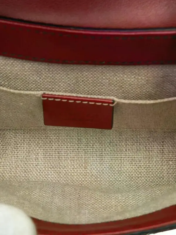 Gucci Mini Microissima Emily Crossbody Bag - Red
