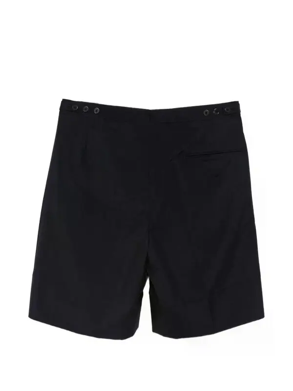 Prada Triangle-logo Shorts - Blue
