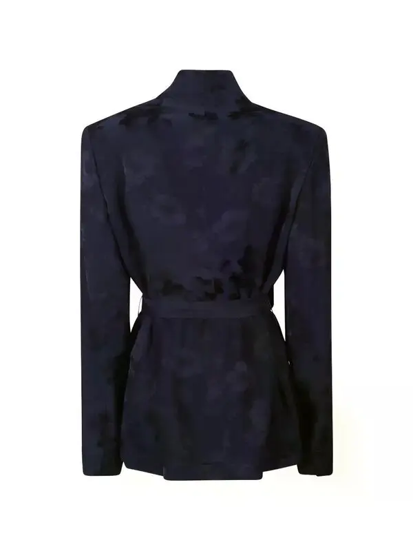 FORTE_FORTE Floral Jacquard Blazer