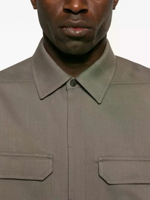 Rick Owens Pocket Shirt - Grey