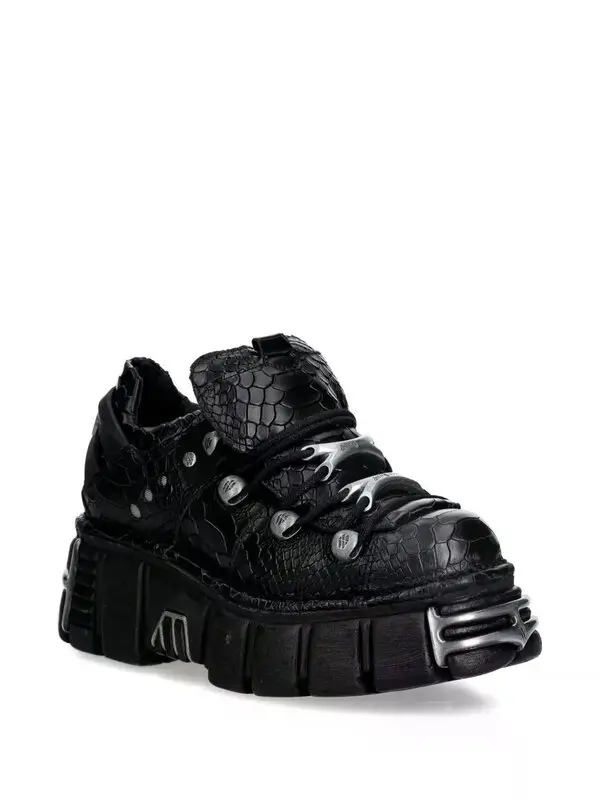 NEW ROCK Textured Low Top Sneakers