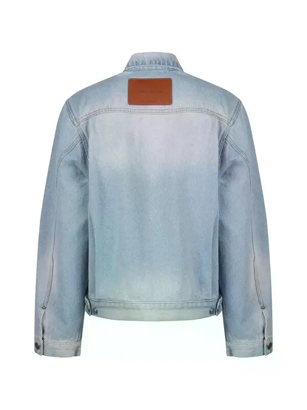 Victoria Beckham Logo-patch Denim Jacket