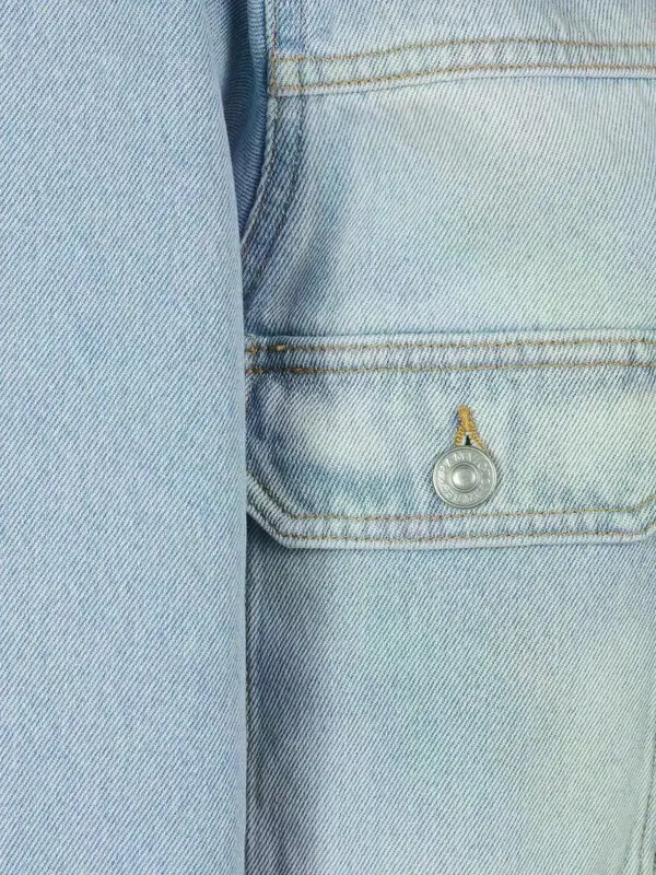 Victoria Beckham Logo-patch Denim Jacket