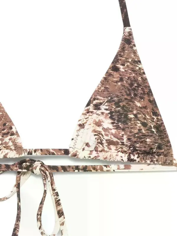 Frankies Bikinis Paradise Tie Triangle Bikini Top