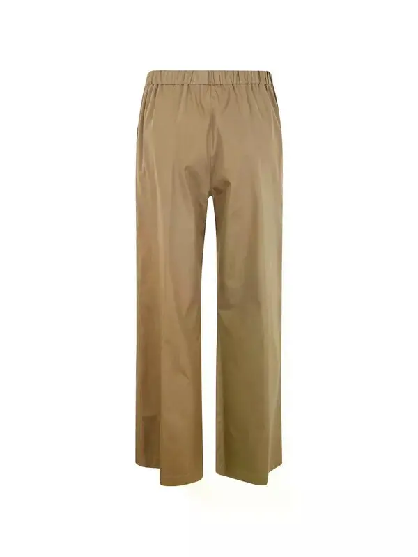 Aspesi Elasticated-waist Wide Leg Trousers