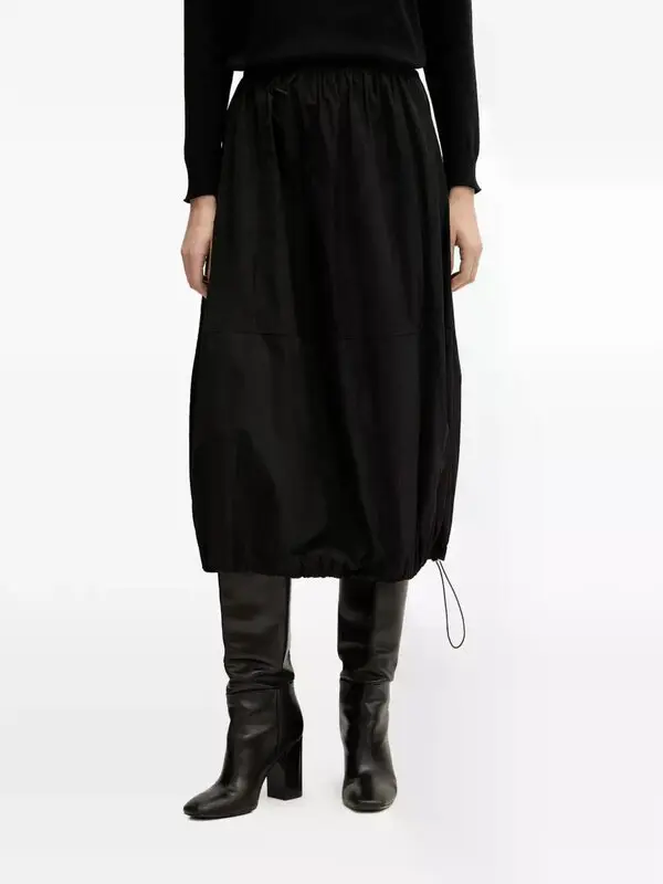 Joseph Ribkoff Drawstring Hem Midi Skirt