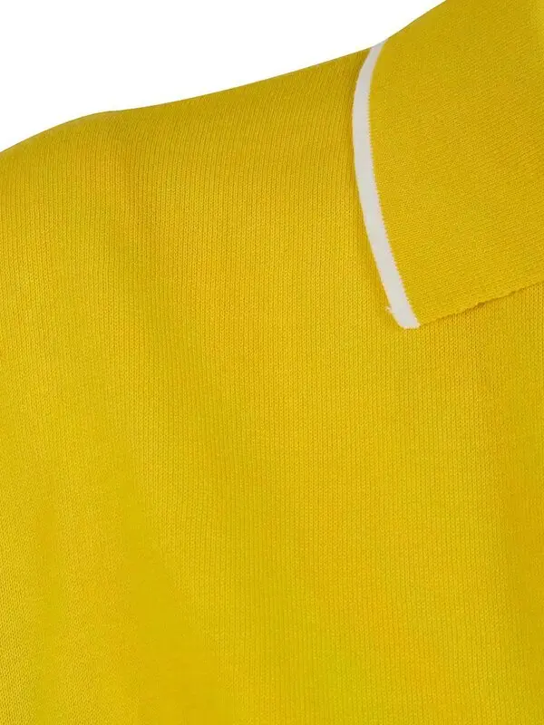 Aspesi Contrast-trim Polo Top