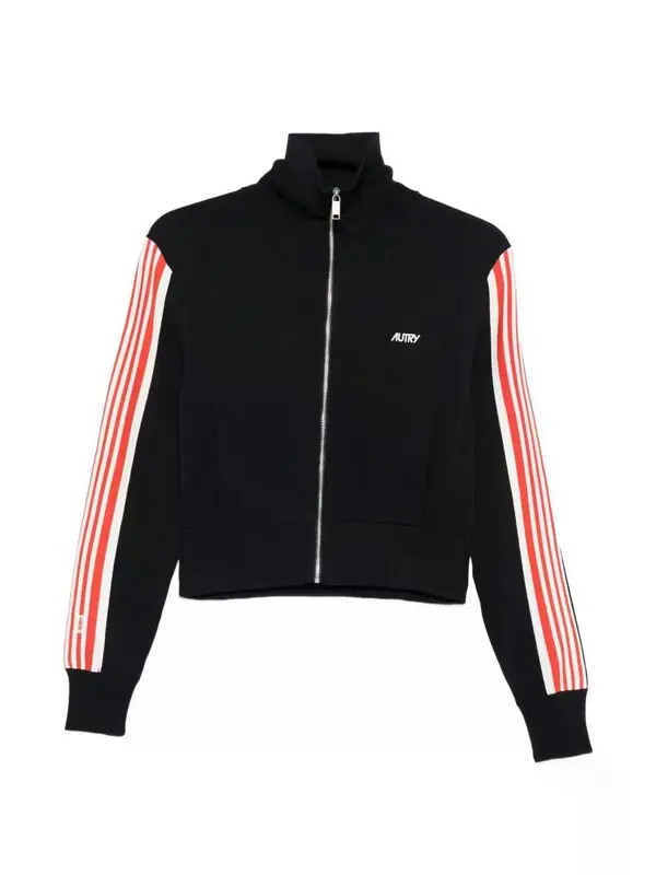 AUTRY Striped Zip Jacket