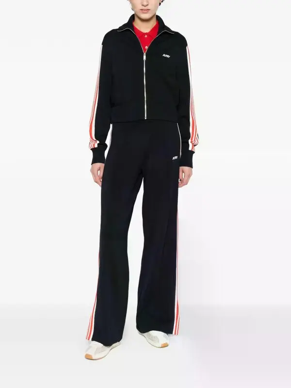 AUTRY Striped Zip Jacket