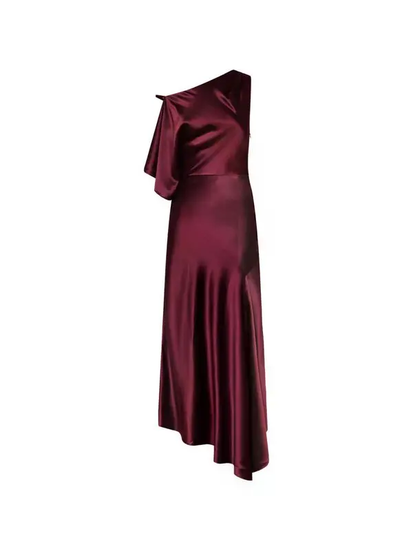NICHOLAS Nayara Asymmetric Dress - Red