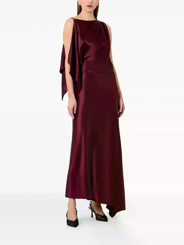 NICHOLAS Nayara Asymmetric Dress - Red