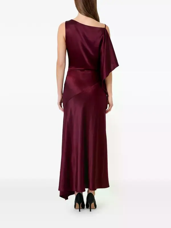 NICHOLAS Nayara Asymmetric Dress - Red
