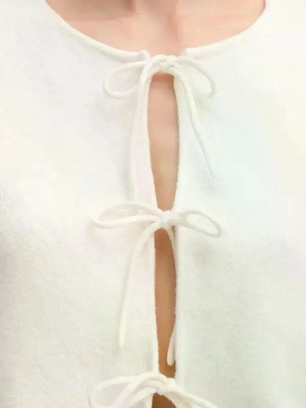 OUI Tie-front Knitwear