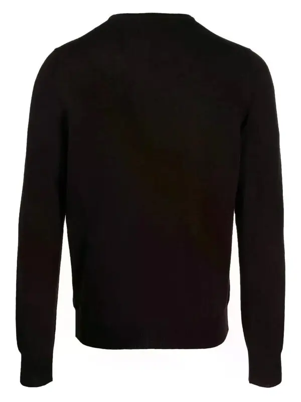 BARBA NAPOLI Crew-neck Knit Jumper - Brown