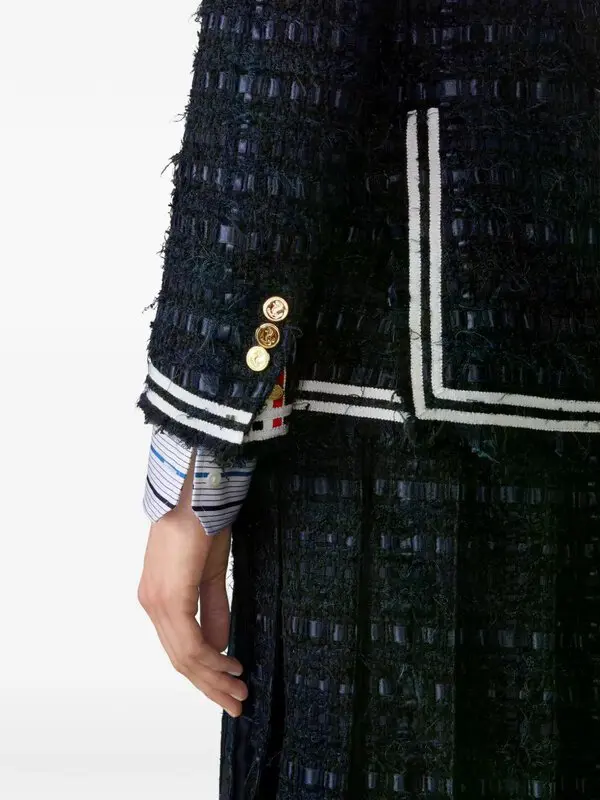 Thom Browne Ribbon Tweed Sportcoat