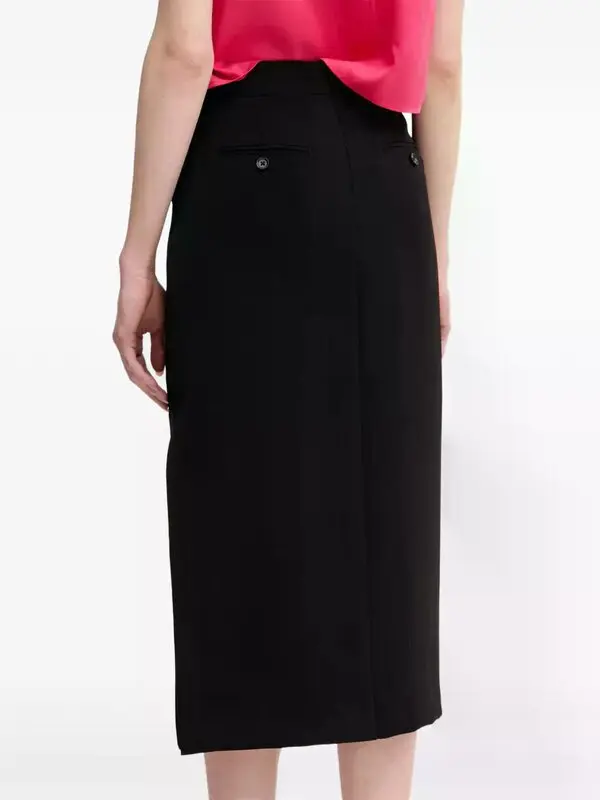 MARC AUREL Side Slit Pencil Skirt