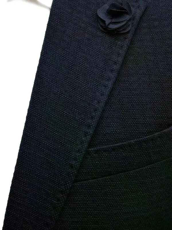 JOOP! Floral-boutonnière Single-breasted Blazer
