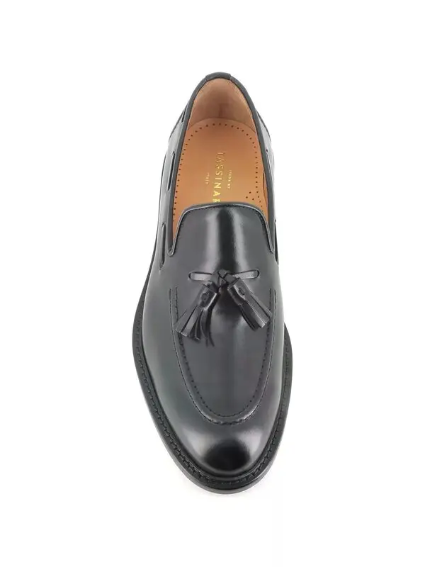 TASSINARI Tassel-detail Leather Loafers