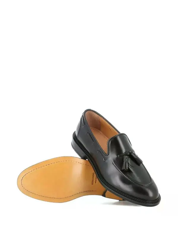 TASSINARI Tassel-detail Leather Loafers