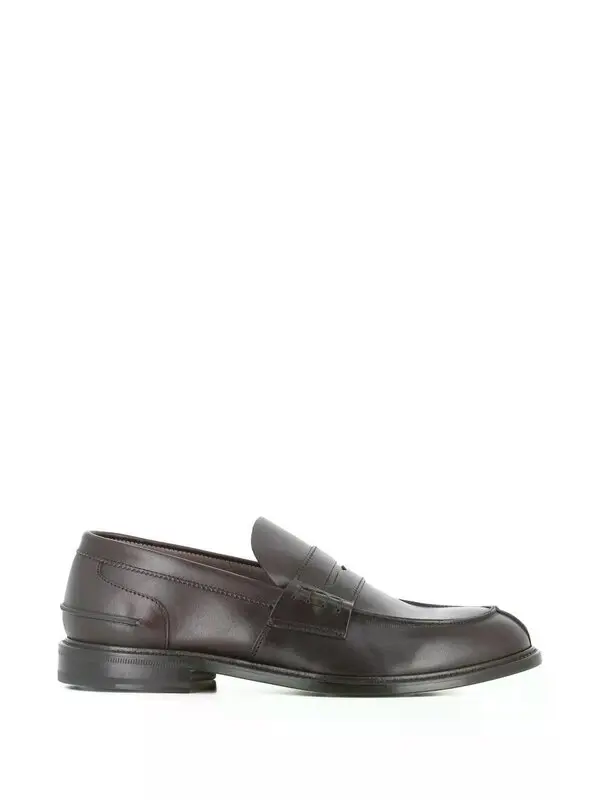 TASSINARI Leather Penny Loafers