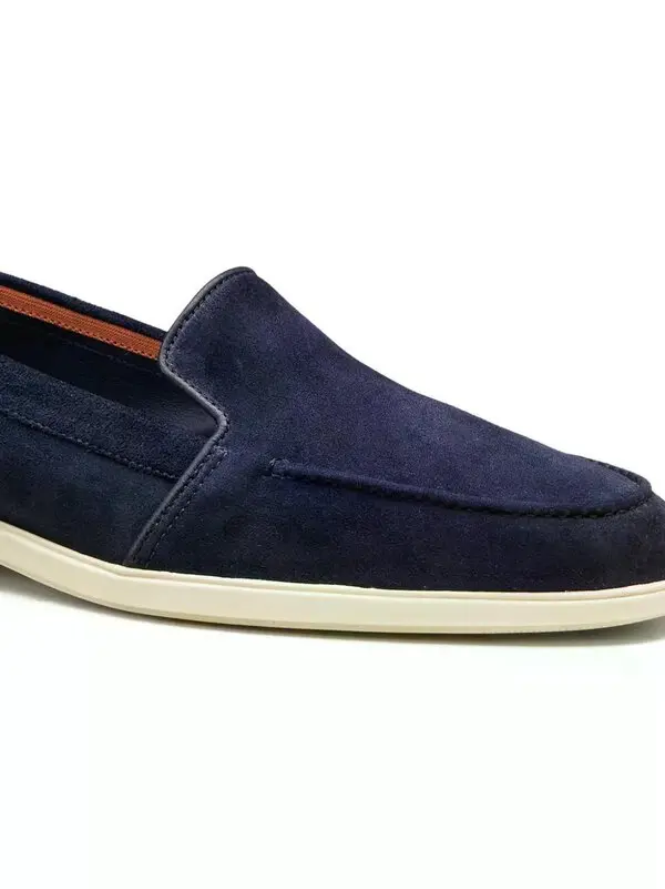 Santoni Round-toe Loafers