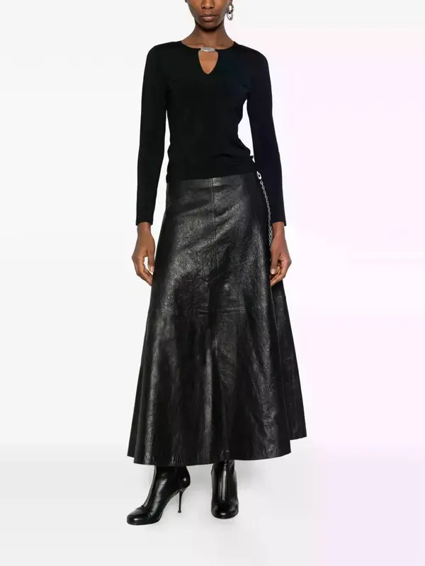 Alexander Wang Logo-plaque V-neck Sweater