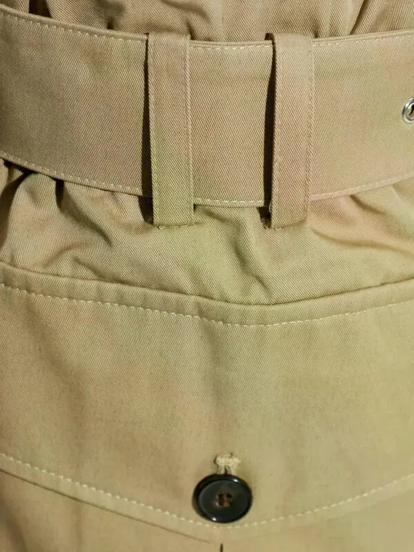 IRO PARIS Belted Mini Skirt - Neutrals