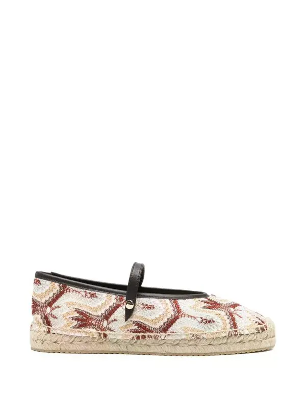 Missoni Patterned Espadrilles - Neutrals