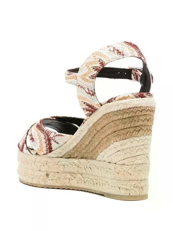 Missoni Woven Platform Espadrilles