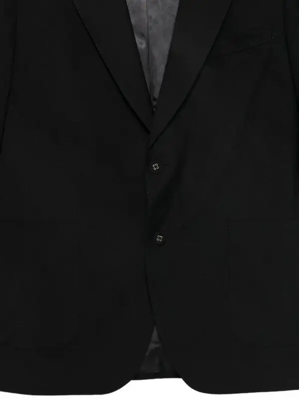 Officine Générale Single-breasted Blazer - Black