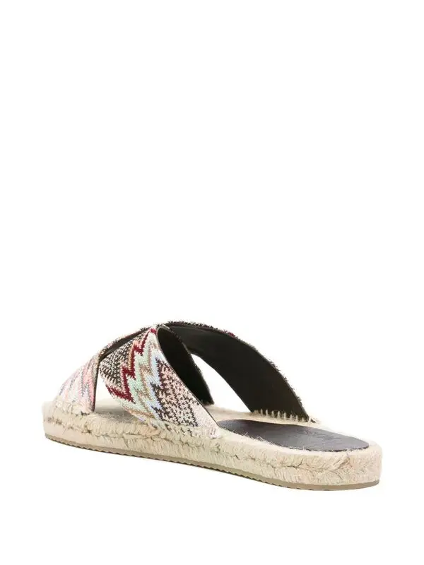 Missoni Criss-cross Espadrilles - Neutrals