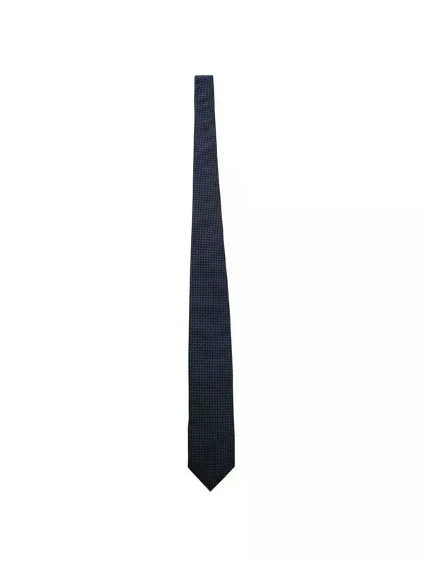 Corneliani Dotted Neck Tie - Blue