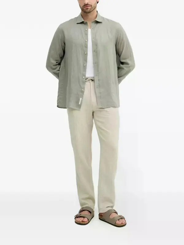 LINDBERGH Drawstring Herringbone Trousers