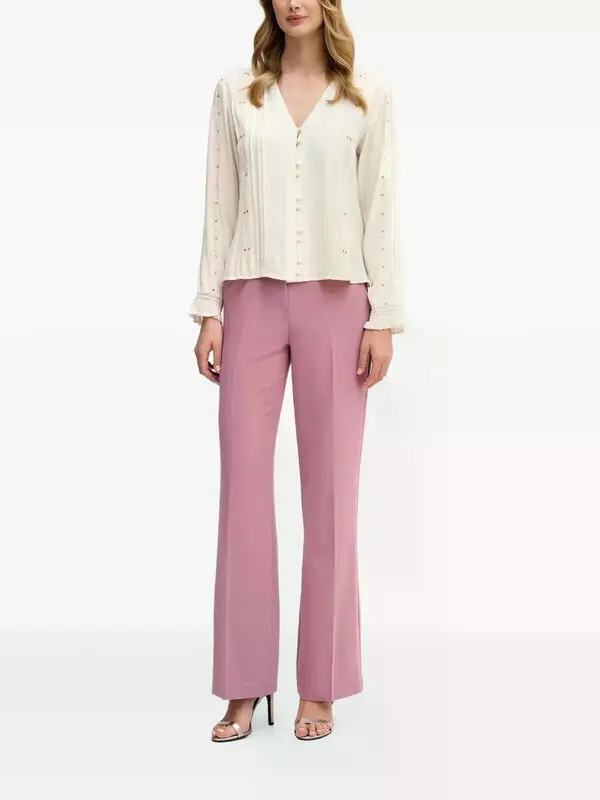 HOSS INTROPIA Embroidered Button-down Shirt