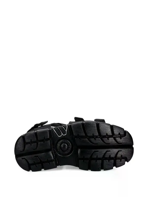 NEW ROCK Buckle-strap Platform Sandals