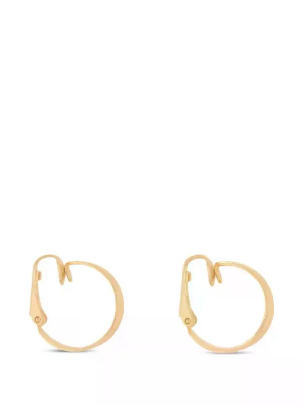 SUSAN CAPLAN Hoop Clip-on Earrings